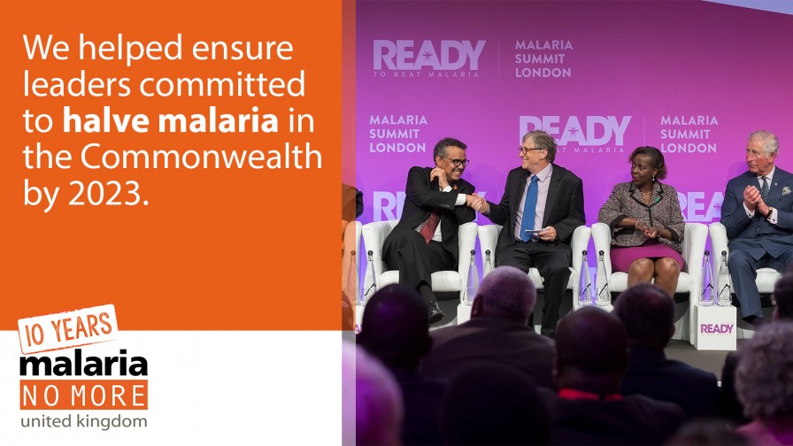A decade fighting malaria | Malaria No More UK